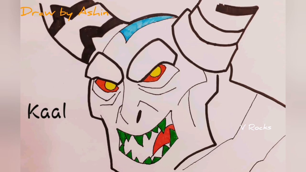 Return Of Little Singham Kans Aur Kaal Ka Raaj characters Drawings ...