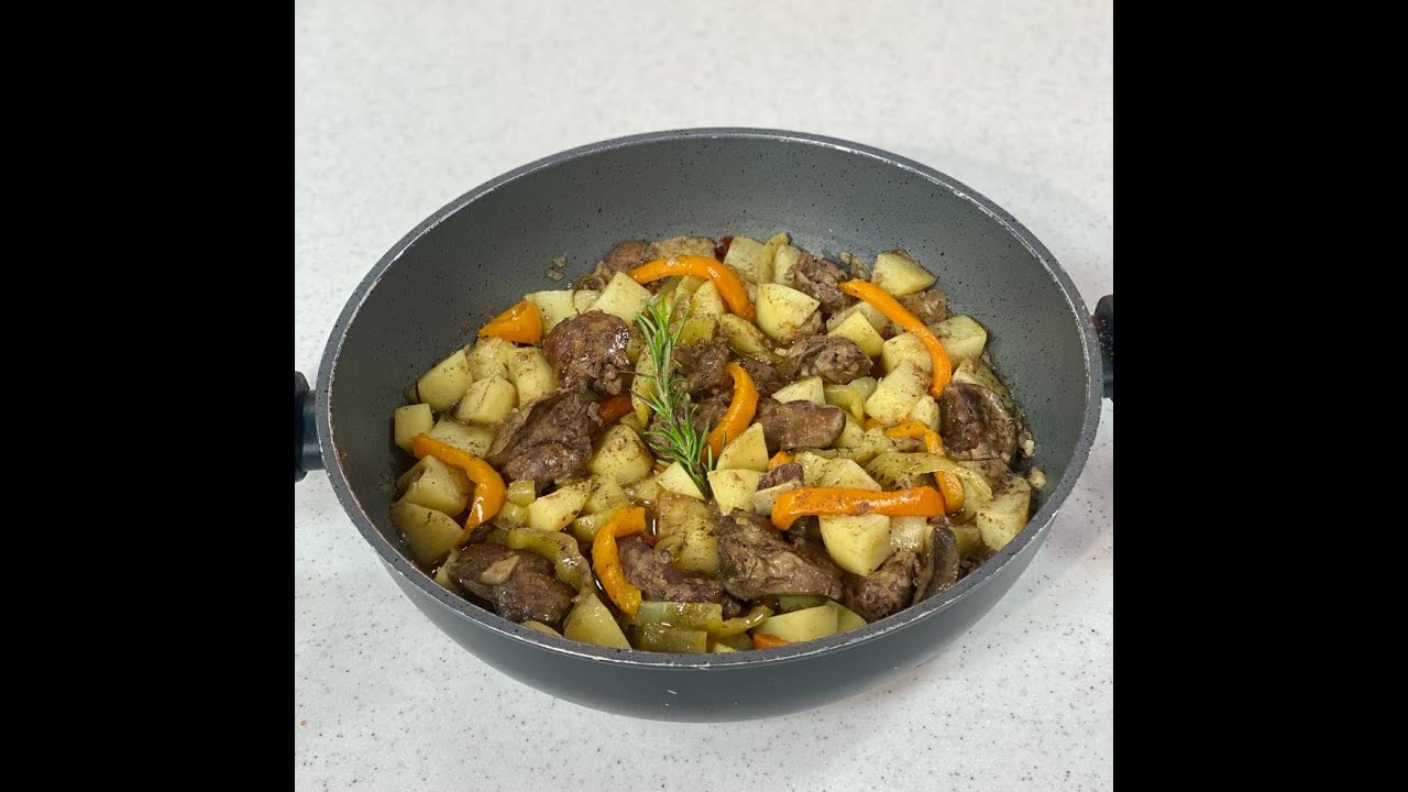 Shije Shtëpie - Mëlçi pule me hudhra dhe patate – Tv Klan - YouTube