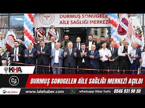 NEVŞEHİR'DE DURMUŞ SONUGELEN AİLE SAĞLIĞI MERKEZİ AÇILDI