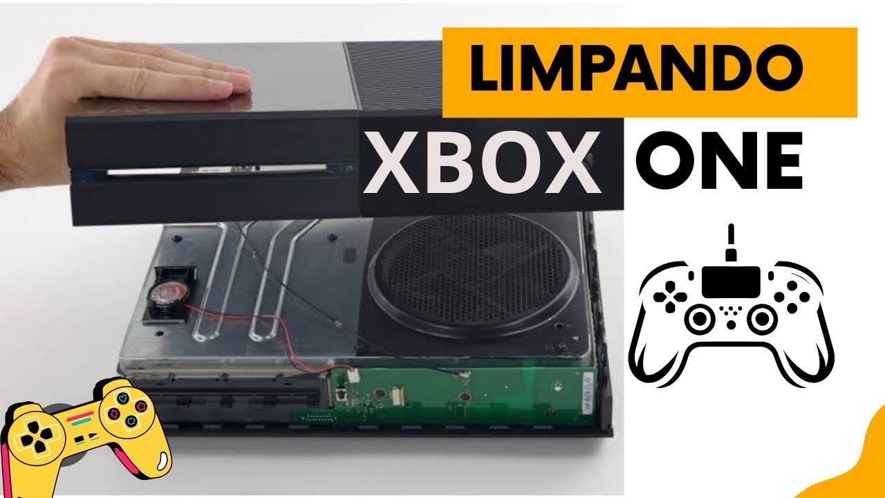 Como Abrir Xbox One Fat e Limpar Passo a Passo. - YouTube