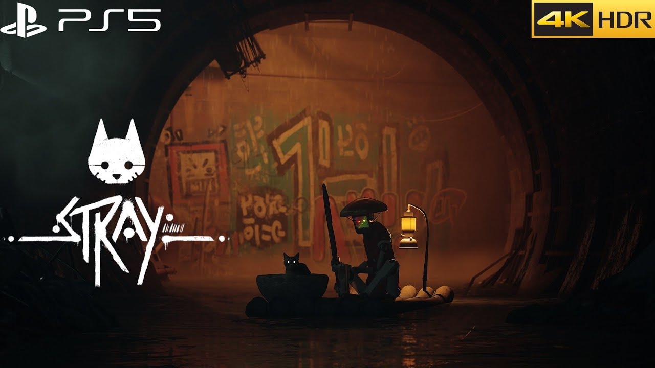 Stray | Chapter 8 - Sewers | Trip with Momo | Cat Adventure Game | PS5 ...