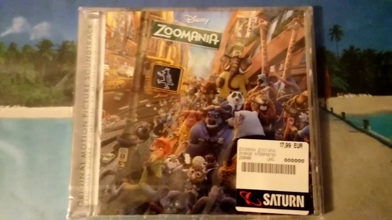 Disney Zoomania (Zootopia) Soundtrack Unboxing + REVIEW - YouTube