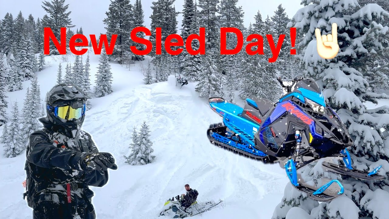 New Sled Day + First Ride! - YouTube