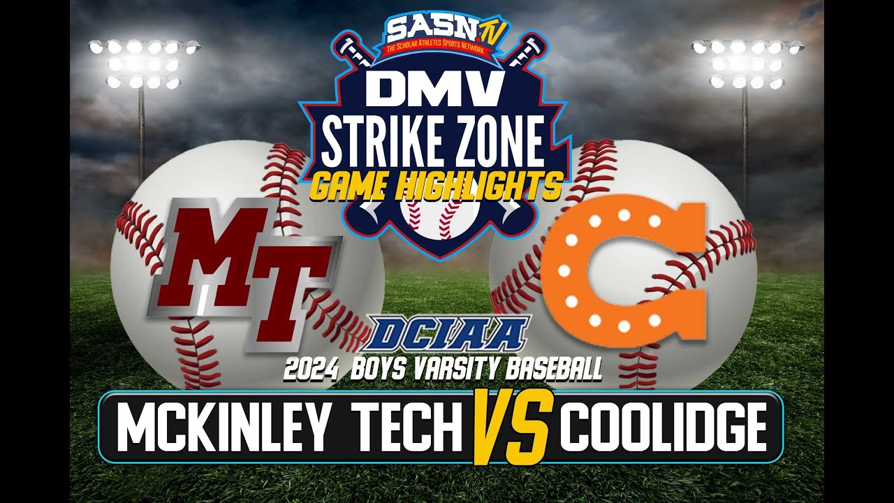 McKinley Tech Trainers Vs Coolidge Colts | Varsity Baseball Game ...