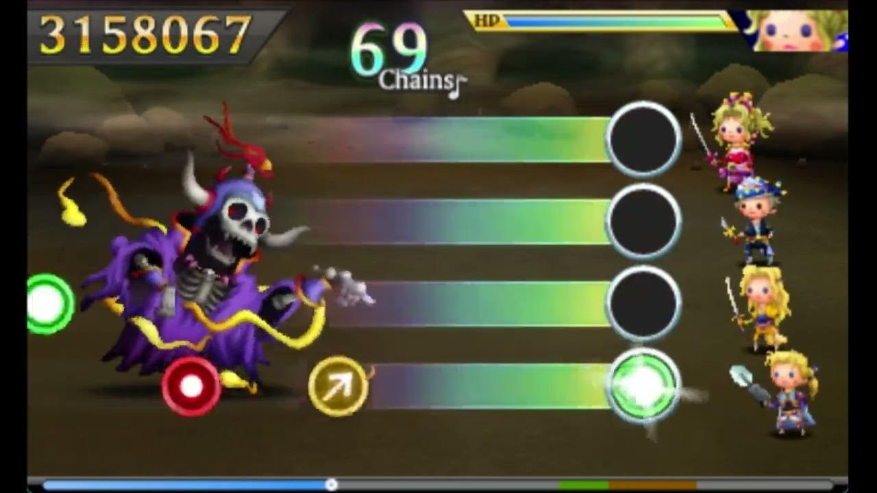 [シアトリズムFFカーテンコール] ロックのテーマ - FF6 (フルクリティカル) - YouTube