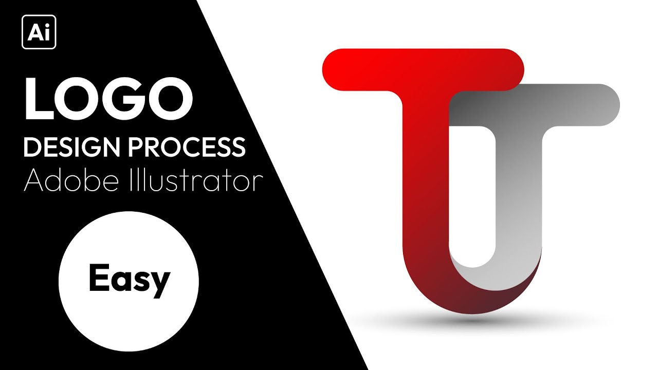 Logo Design |Letter T | Adobe Illustrator Tutorials | Rasheed RGD - YouTube