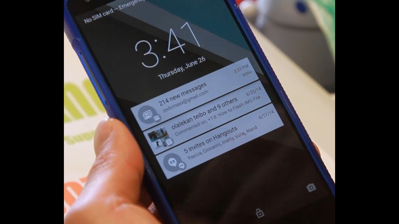 Android L Preview on Nexus 5! - YouTube