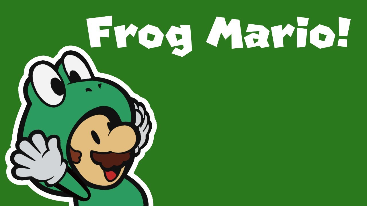 PMTOK: Custom new Frog Mario sprites - YouTube