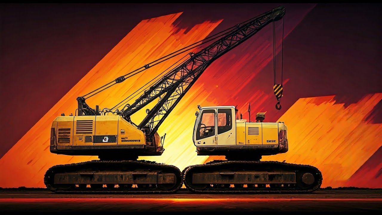 Top 5 giant heavy duty cranes - YouTube