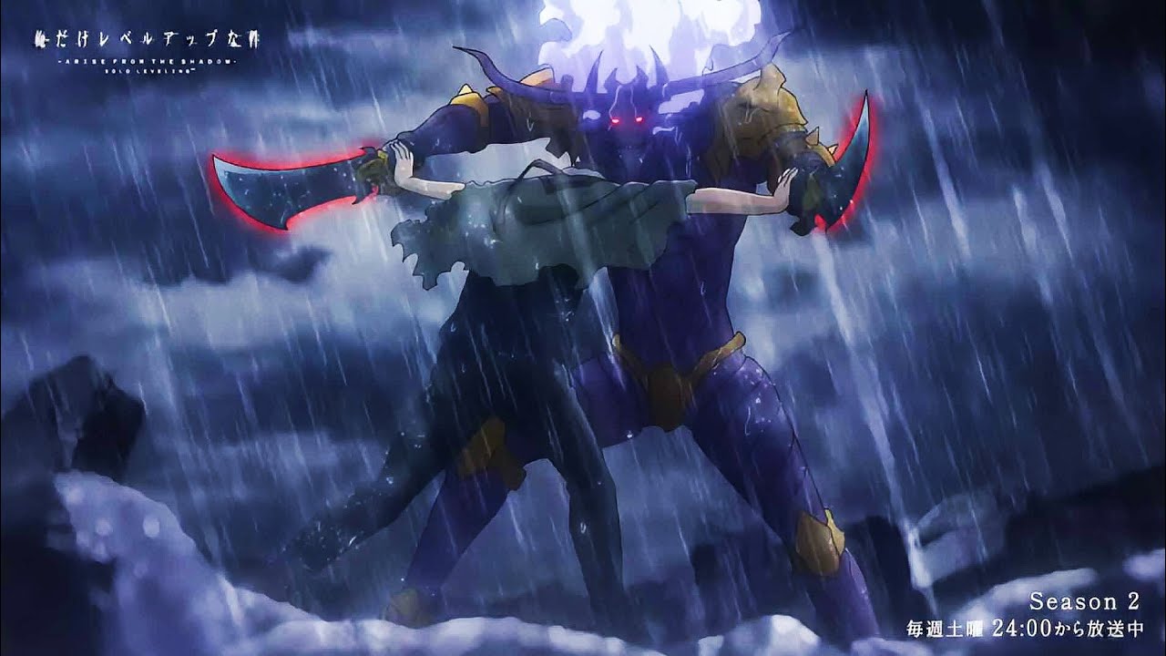 White Flame Monarch Baran VS Sung Jinwoo// Solo Leveling Season 2 ...