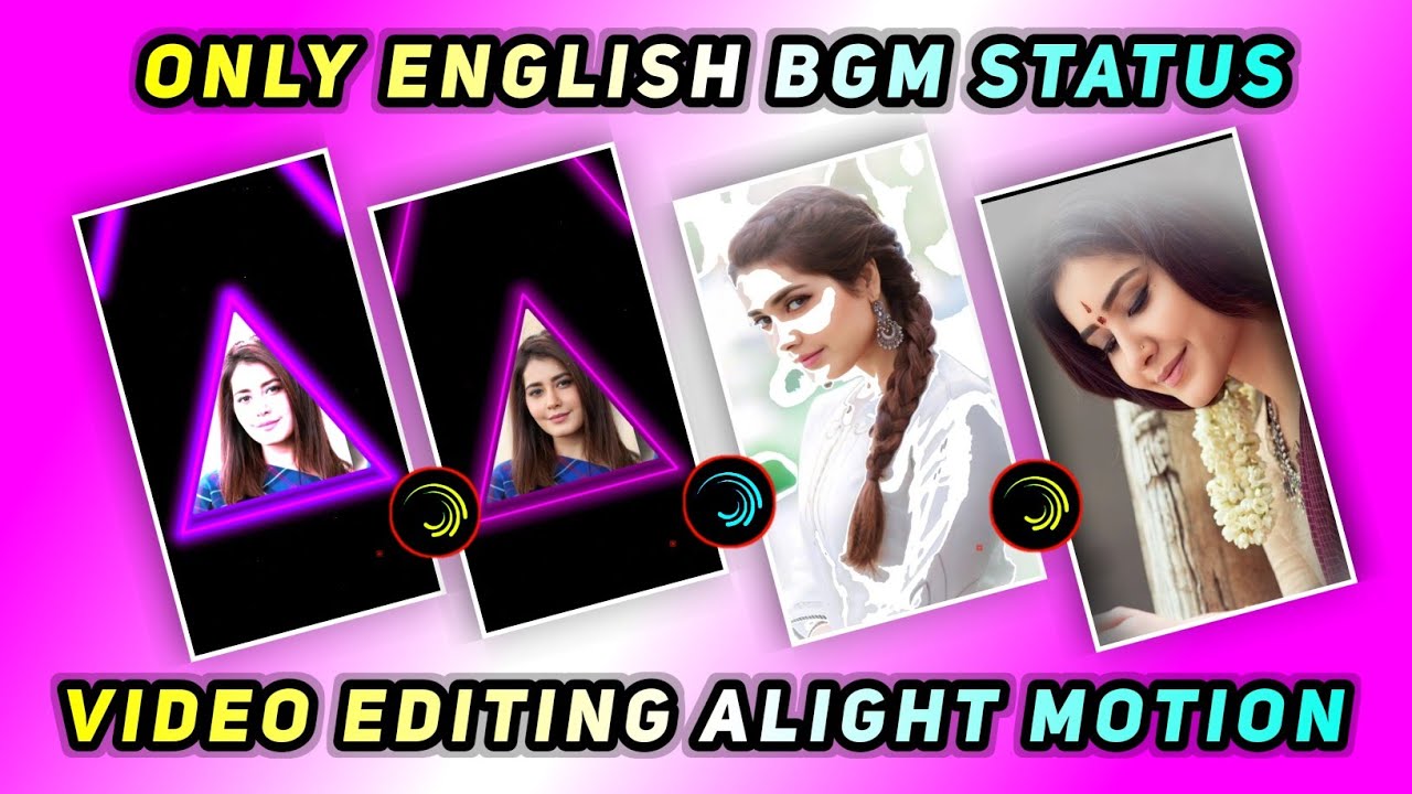 Only English Bgm video editing alight motion - YouTube