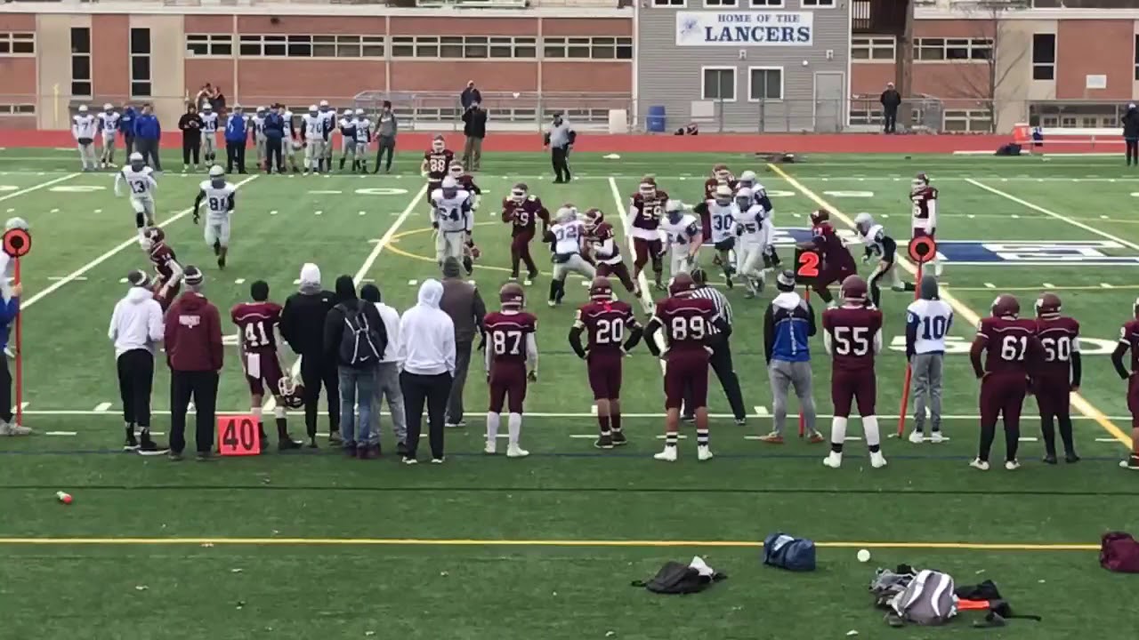 Nick Ruffino QB big run - YouTube