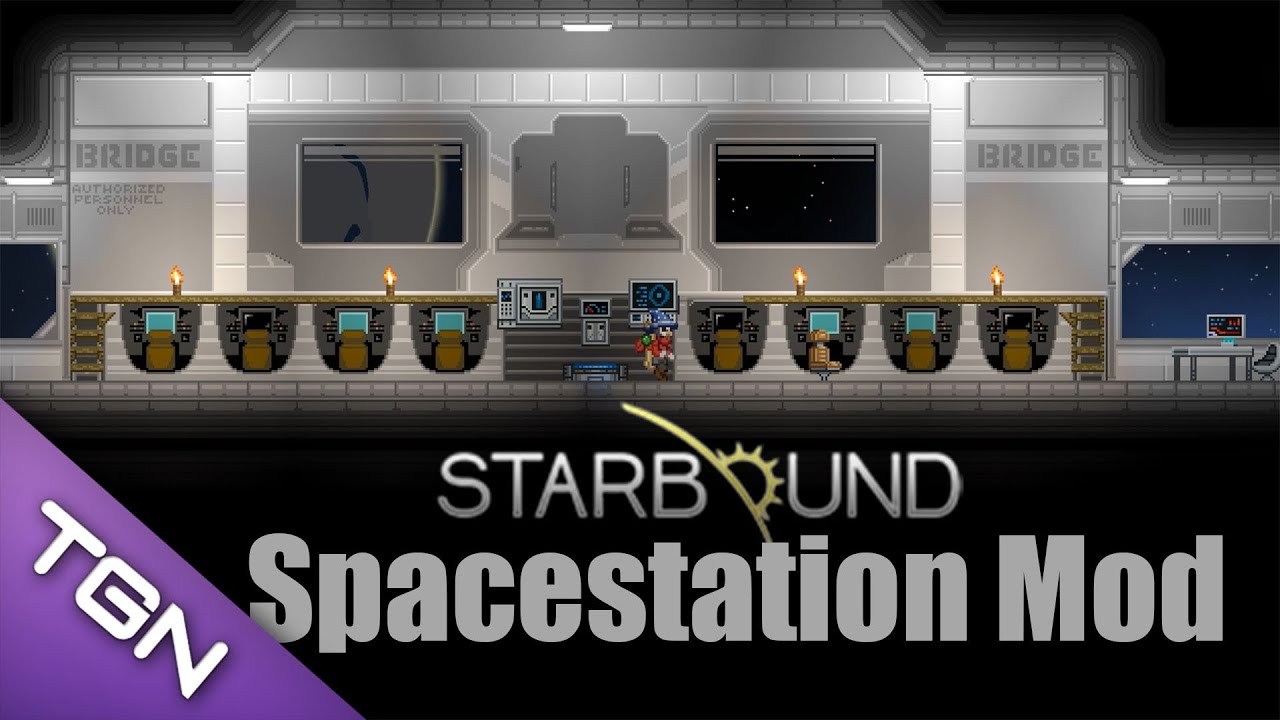 Mod Showcase: Starbound Mod (Derelict Spacestation Mod) [HD] - YouTube