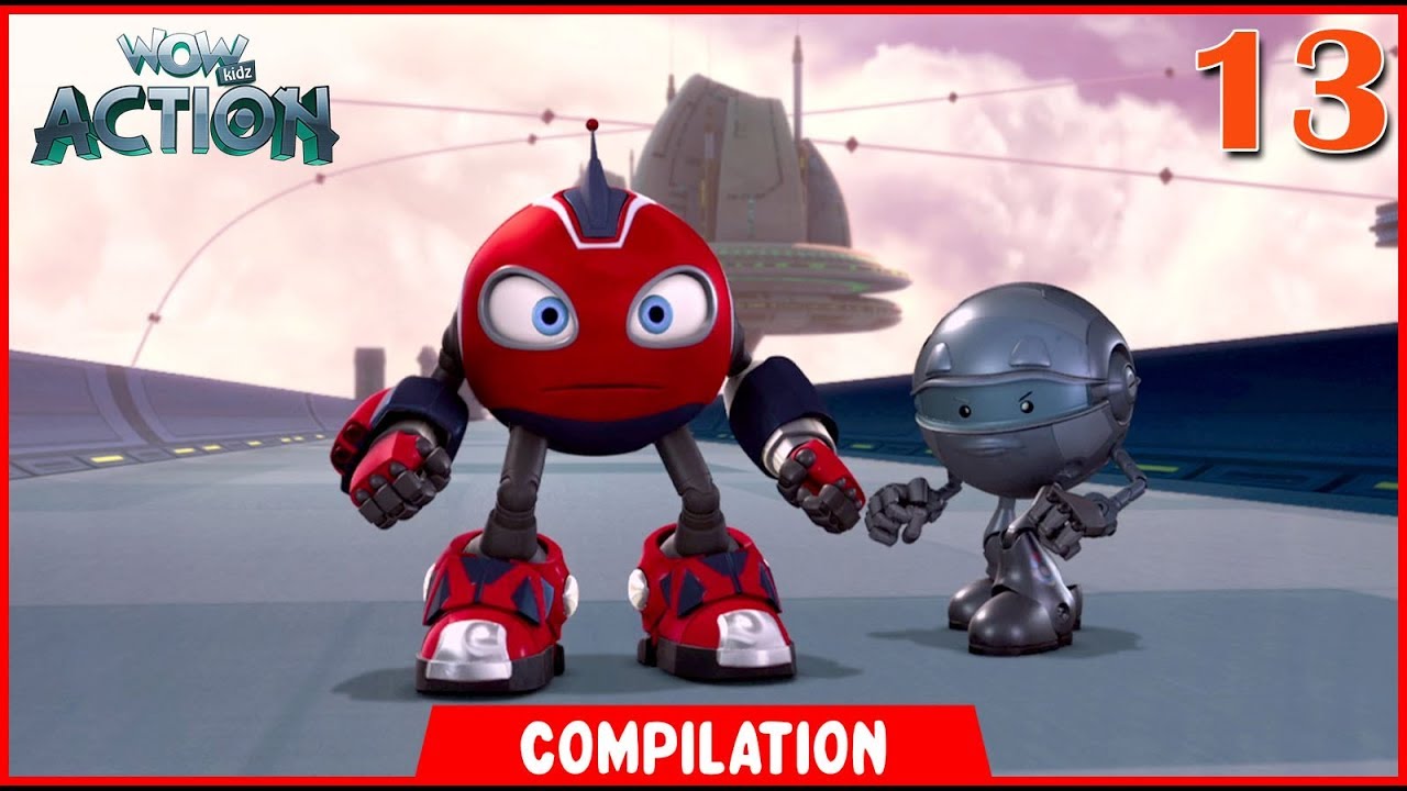 Rollbots | Compilation - 13 | Action series for kids| 3D cartoons | WowKidz Action - YouTube