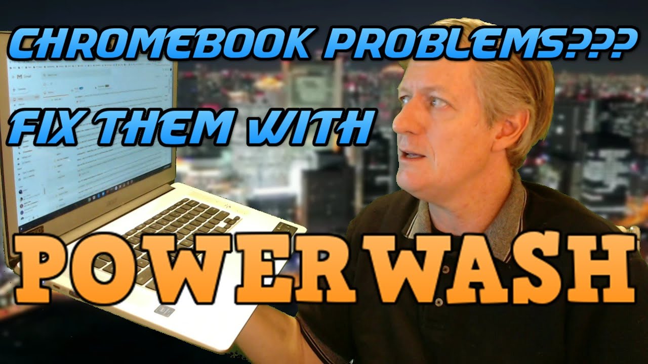 Fix Your Chromebook with Powerwash. Fix it for FREE. Reset to repair ...