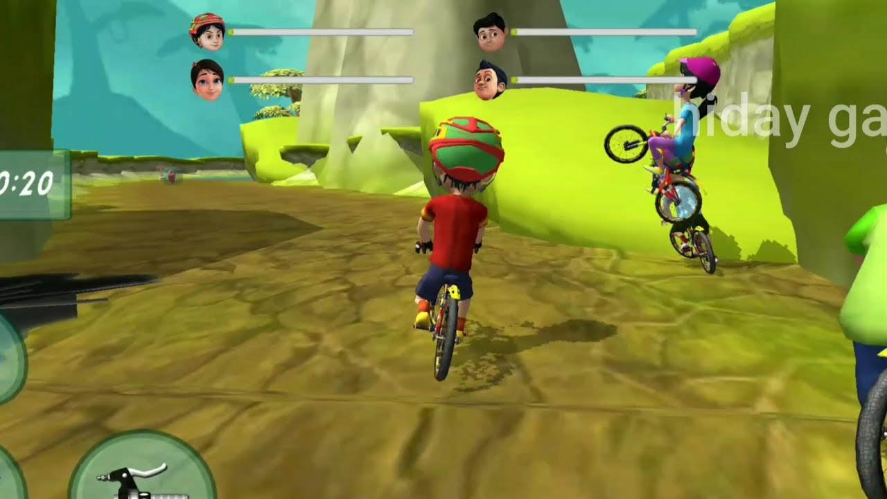 shiva game - shiva cycle race level 1 - YouTube
