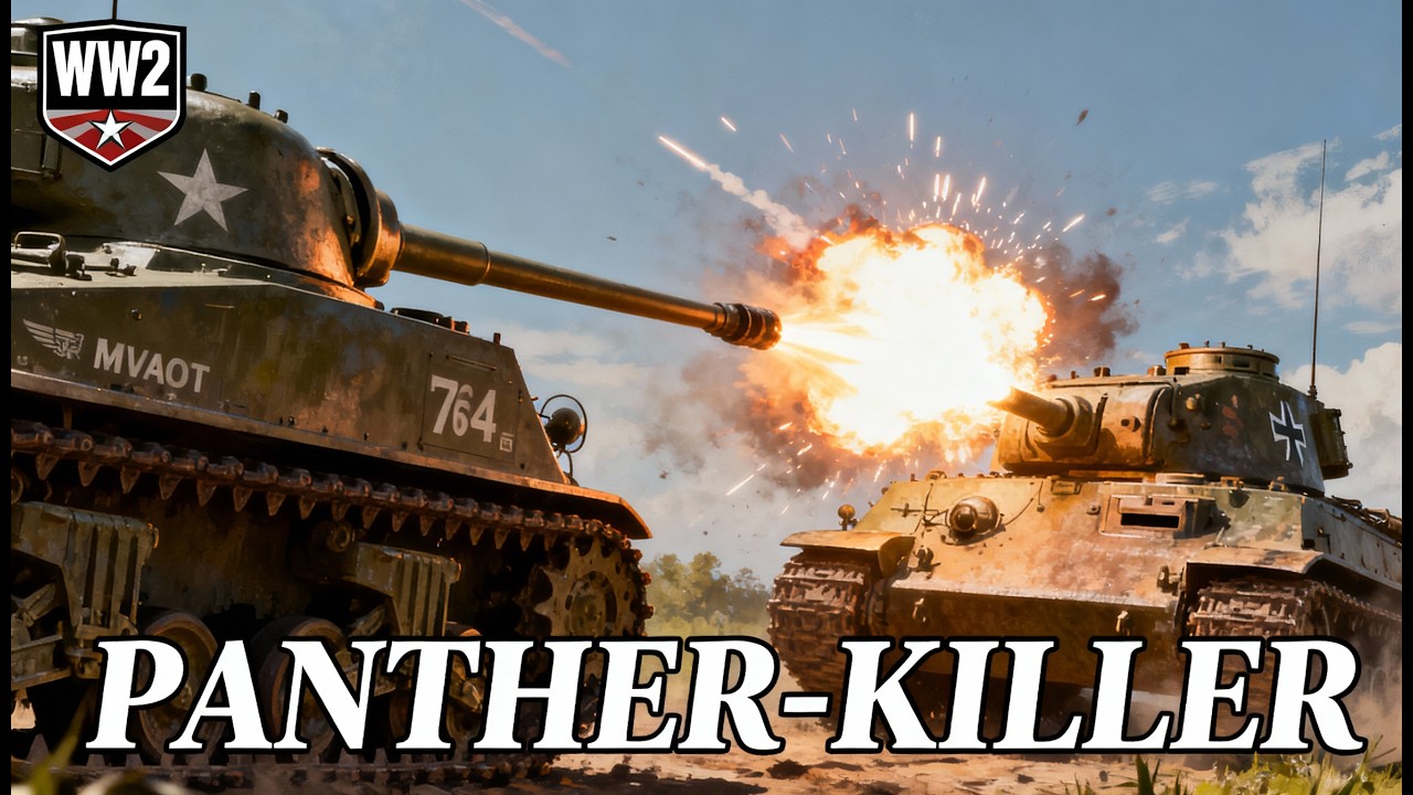 🔥 Germans Laughed At The 76mm WW2 Sherman | The SECRET Round That Made ...