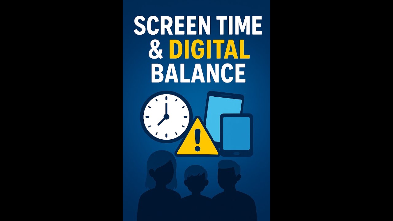 Screen Time Digital Balance Tips for Kids and Fam - YouTube