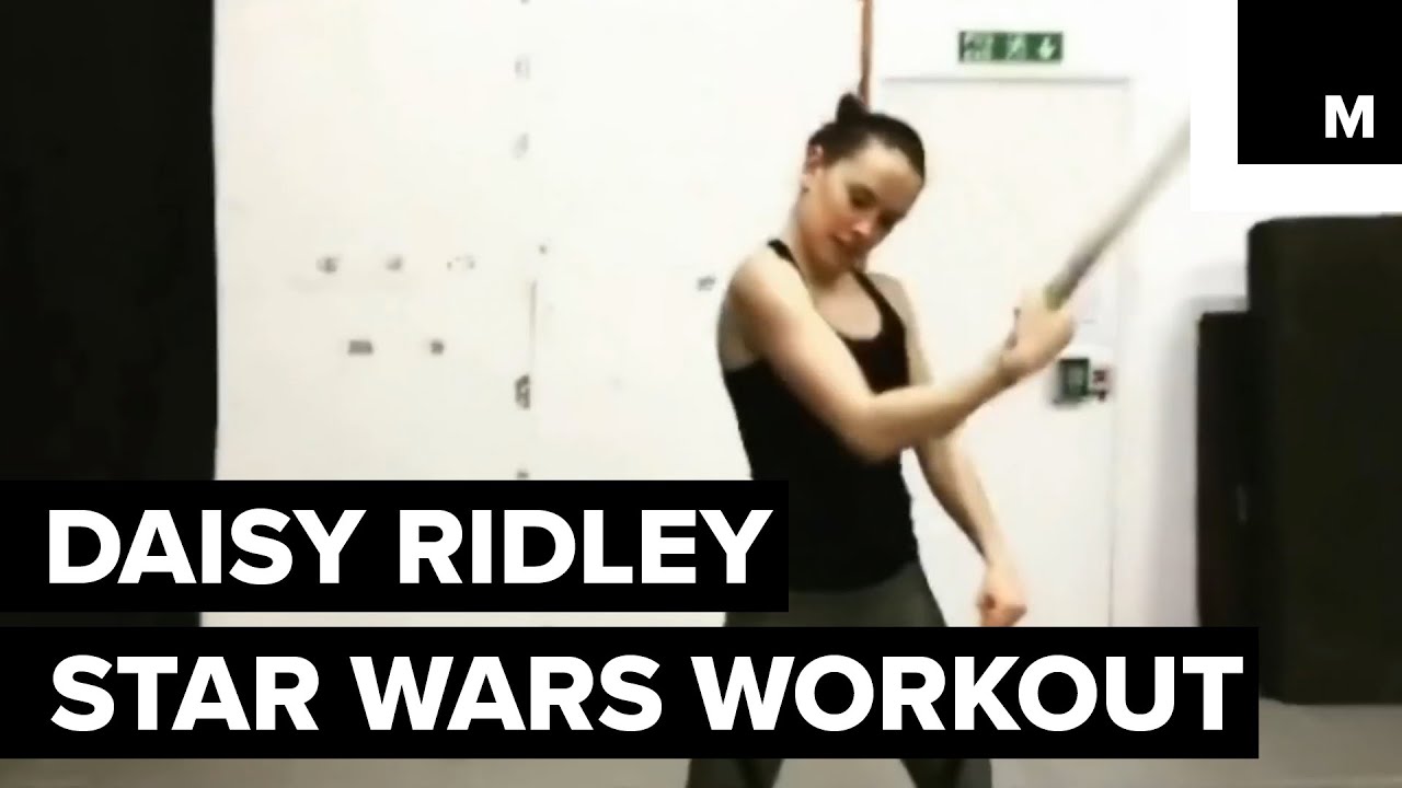 Daisy Ridley's Workout is One of Jedi Caliber - YouTube