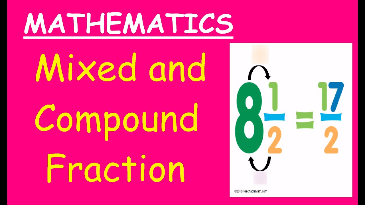 CTET II DSSSB II TRICKS OF MIXED & COMPOUND FRACTION II TYPES OF ...