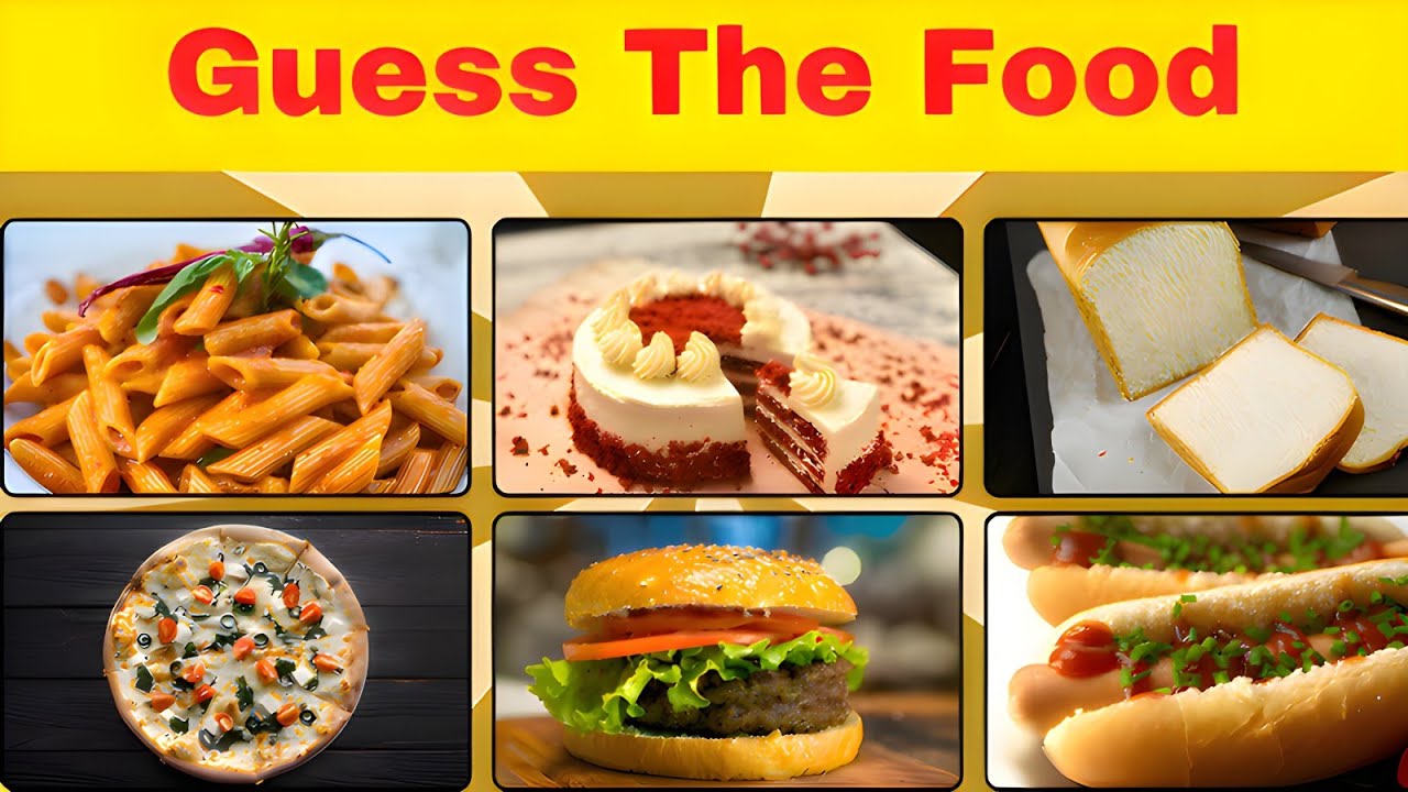 Guess The Food Name | guess the food by emoji 🥝🍐 - YouTube