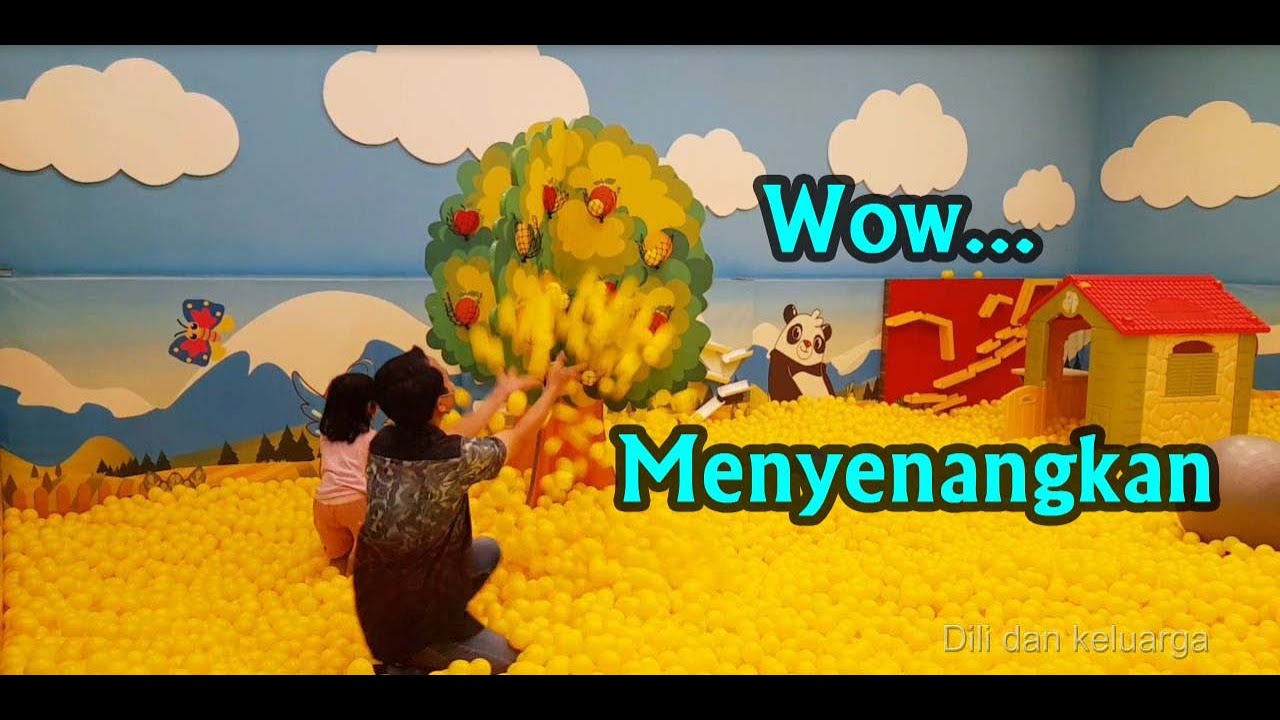 Dili dan keluarga - semuanya bola kuning dalam satu arena - YouTube