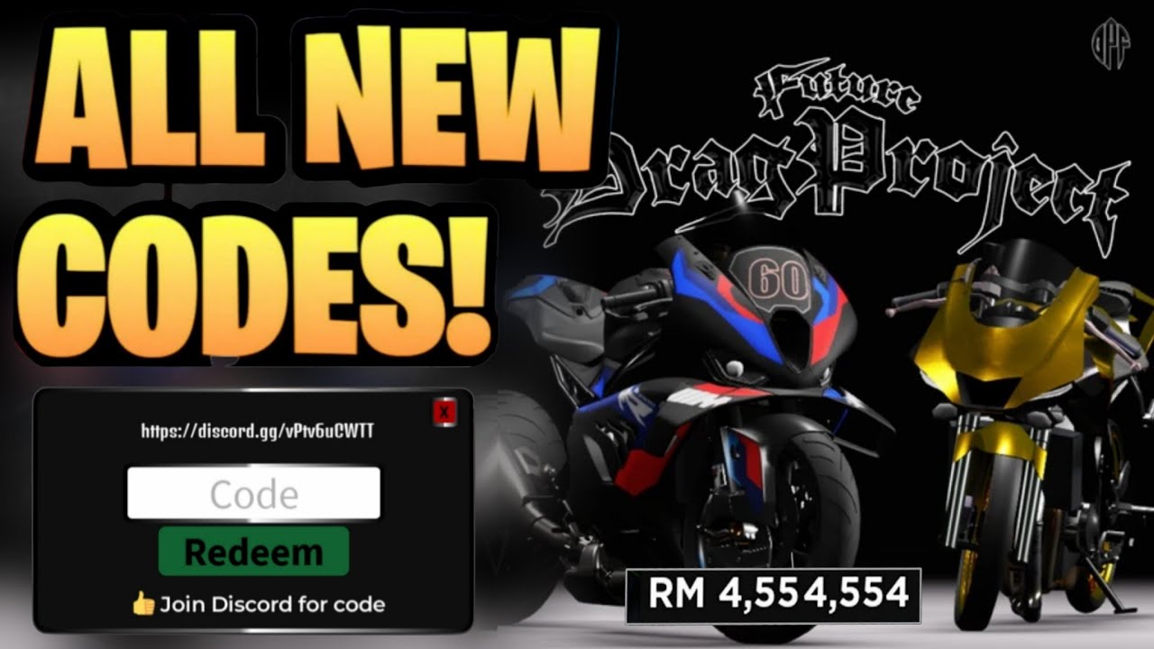 *NEW* ALL WORKING CODES FOR DRAG PROJECT FUTURE IN MARCH 2025! ROBLOX ...