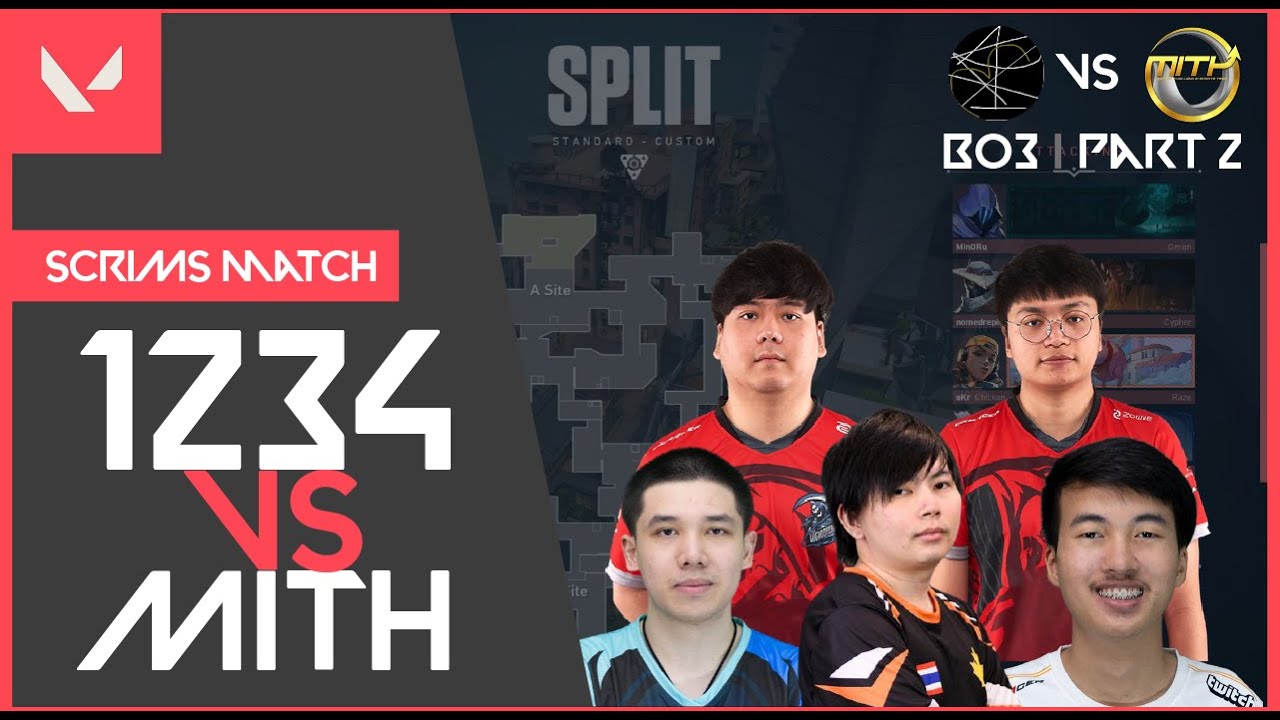 ซ้อมครบทีมครั้งแรก Team 1234 vs MiTH | CBBK Cigarettes Leaf PTC ...