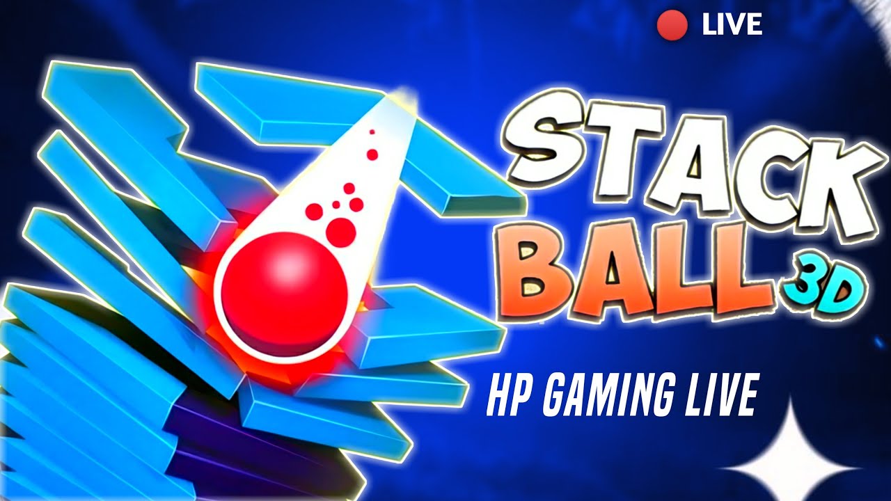 🔴 HP Gaming Live - Stack Ball - Crash Platform - Android Gameplay - YouTube