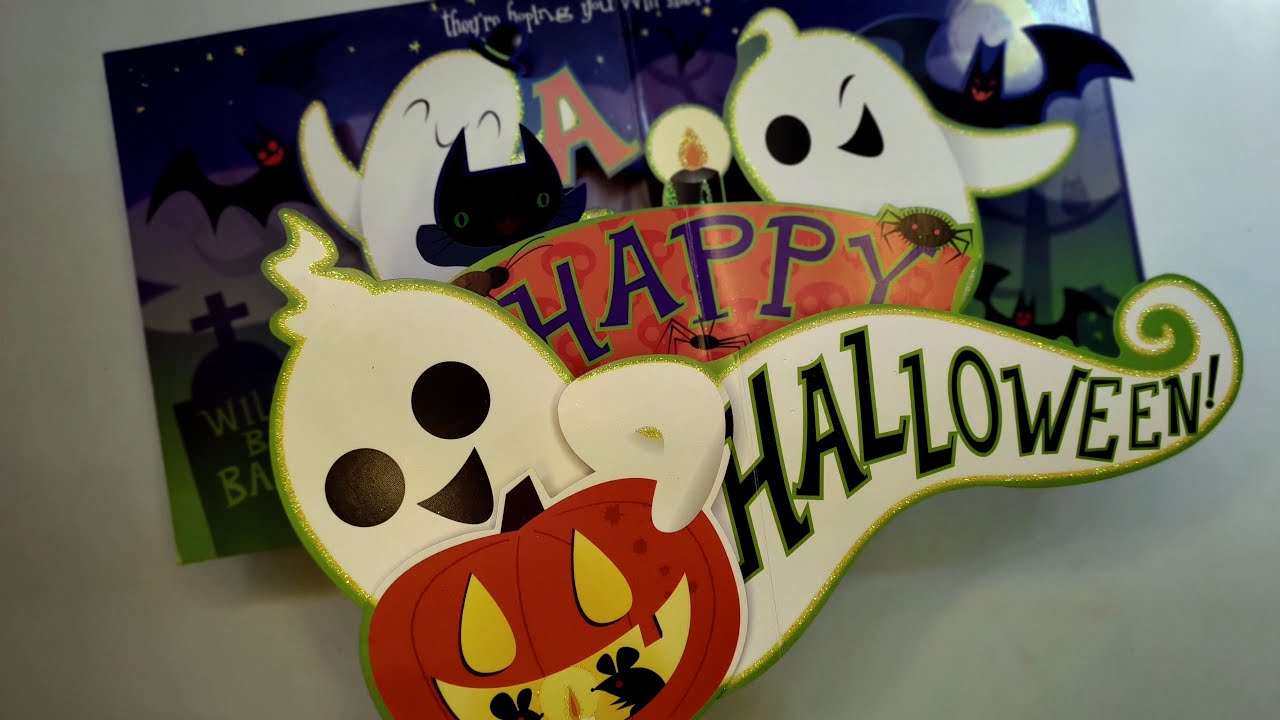 Silly Ghosts / Pop-up book - YouTube