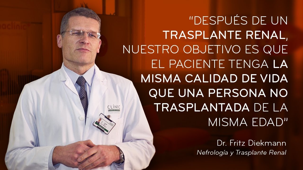 Dr. Fritz Diekmann: TRASPLANTE RENAL y enfermedades nefro-urológicas ...