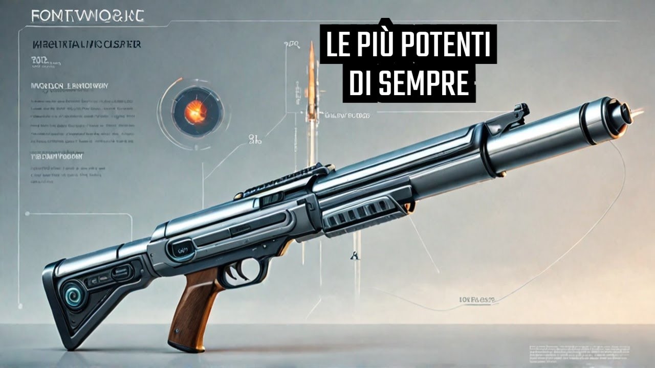 Le Armi Più Potenti DEL MONDO! L' Evoluzione delle armi nel tempo dal ...