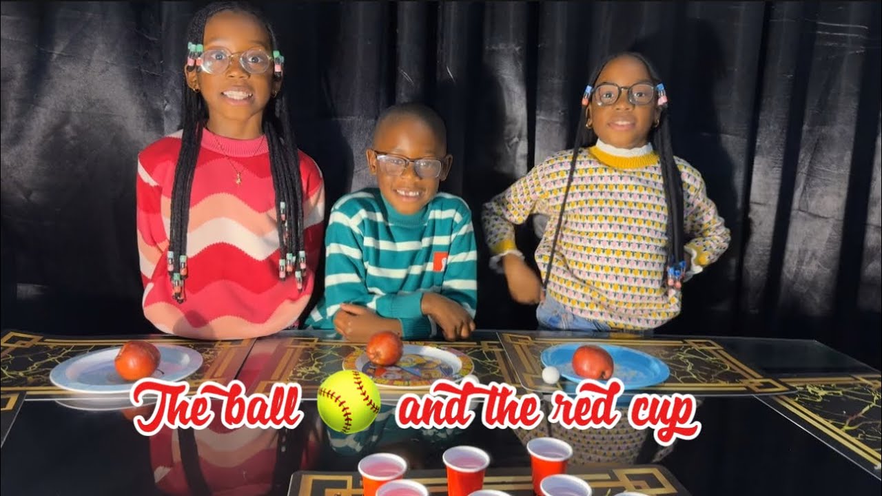 The Ball and the Red Cup Challenge | Milliana Family TV” #family - YouTube