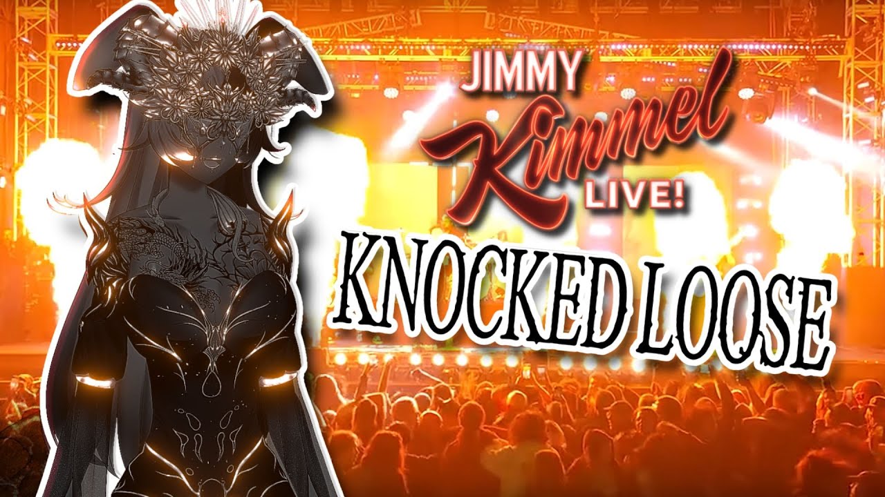 KNOCKED LOOSE ON JIMMY KIMMEL?! | #vtuber #vtuberclips #vtuberen - YouTube