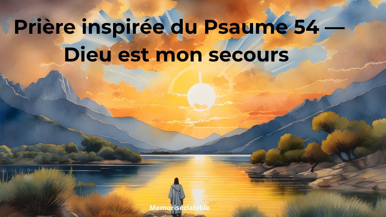 Prière inspirée du Psaume 54#foi #bible #priere - YouTube