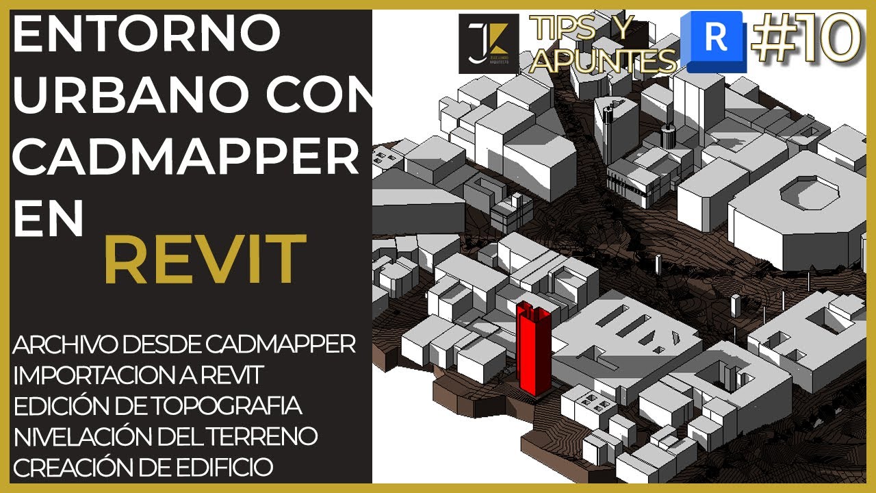 REVIT | Apuntes y tips | Nº11 - Entorno urbano conceptual utilizando ...
