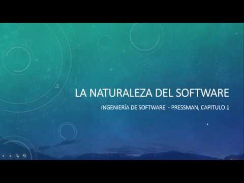 Pressman, Ingenieria de Software Capitulo 1 - YouTube