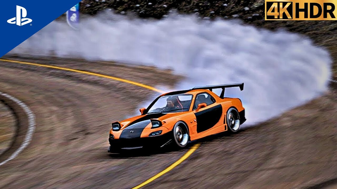 Forza Horizon 5 Han's Mazda RX7 Tokyo Drift Realistic Gameplay - YouTube