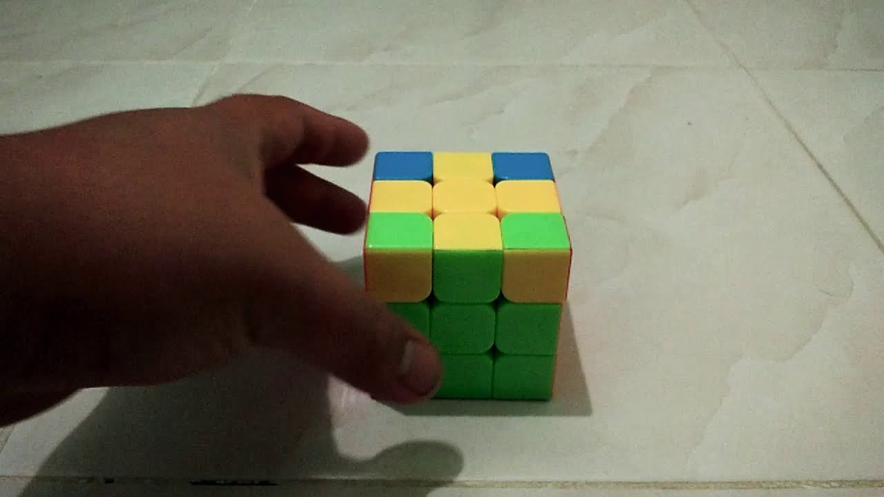 Rubik's Cube : Orient Last Layer(OLL) Tutorial 3 - YouTube