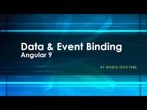 Angular 9 Event binding | Data and Event binding in angular | Angular tutorial 2020 - Event ...