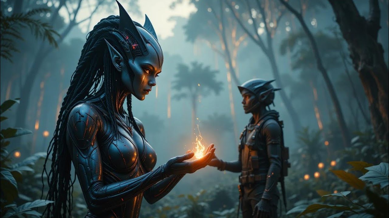 Alien Huntress Crumbles Before the Power of Human Compassion | Galactic ...