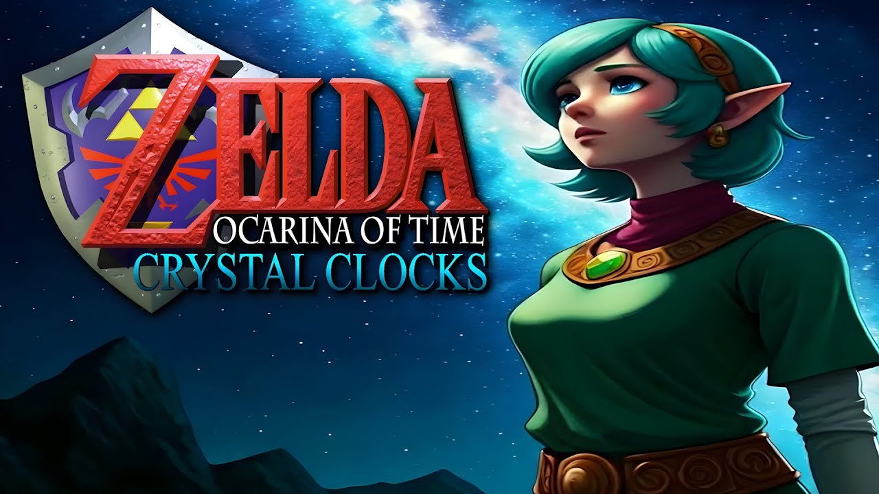 Zelda: Crystal Clocks - Ocarina of Time Hack! - YouTube