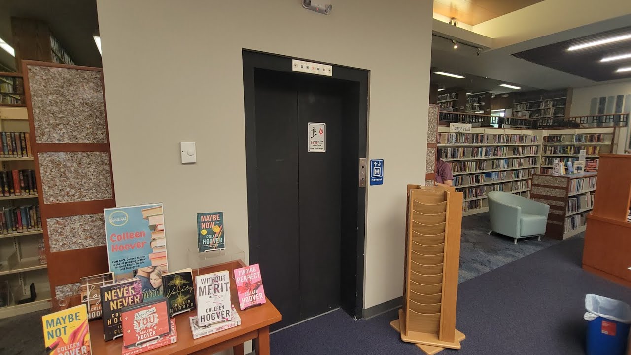 Happy Monty Day! RARE Montgomery Hydraulic Elevator @ Islip Public ...