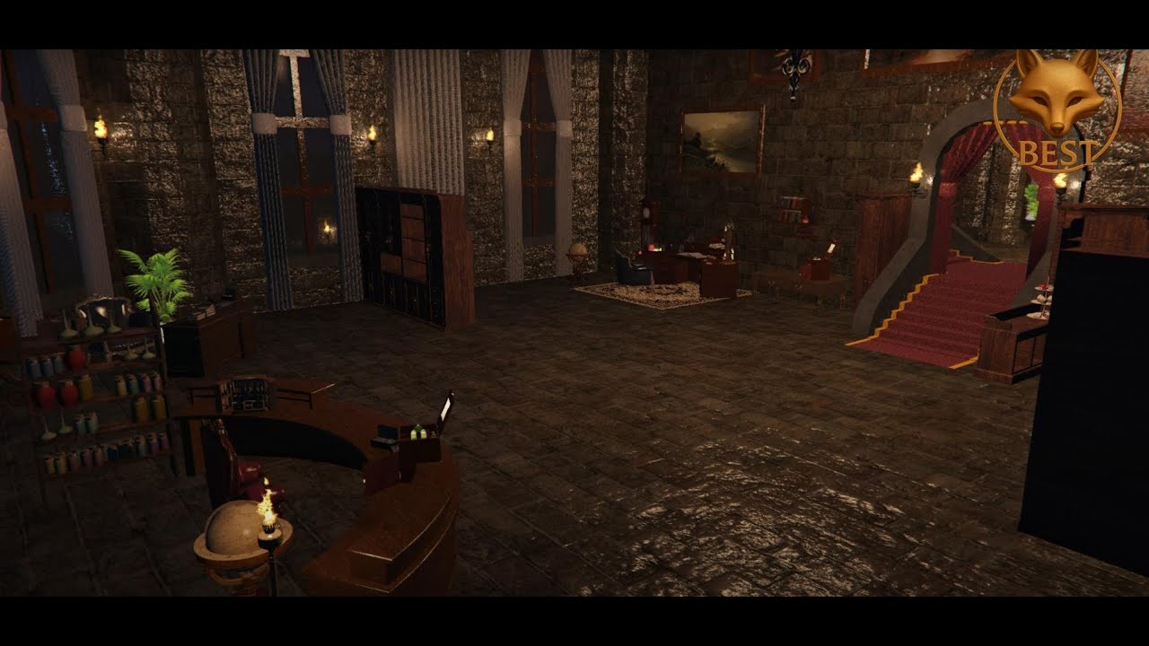 BESTIES SHOWCASE MAP CUSTOM THERAPY CASTLE ( SEVER : HOGWORLDS WIZARDRY PROJECT ) BY.REN BESTIES ...