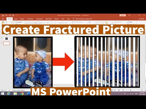 How to Create Fractured Picture in MS PowerPoint | How to Make ...