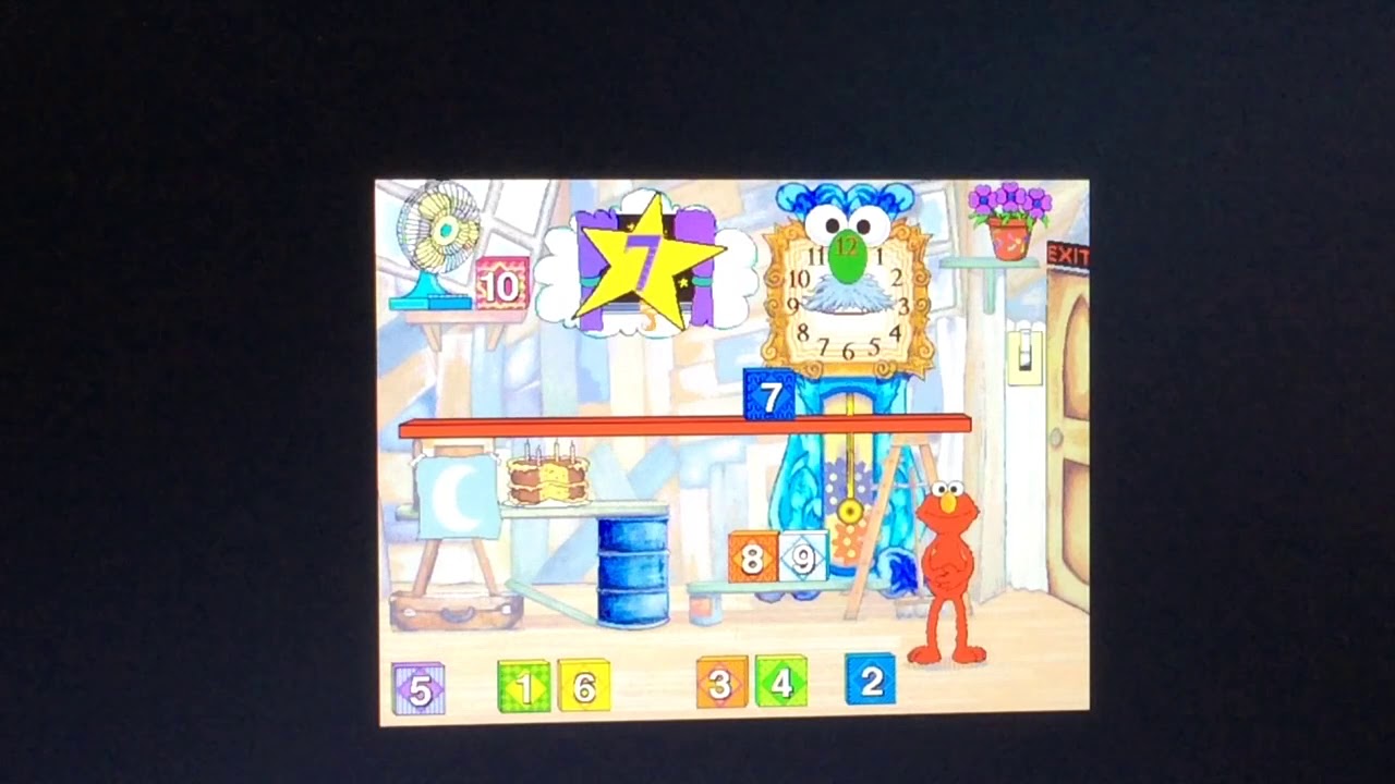 Elmo’s preschool part 4 number time - YouTube