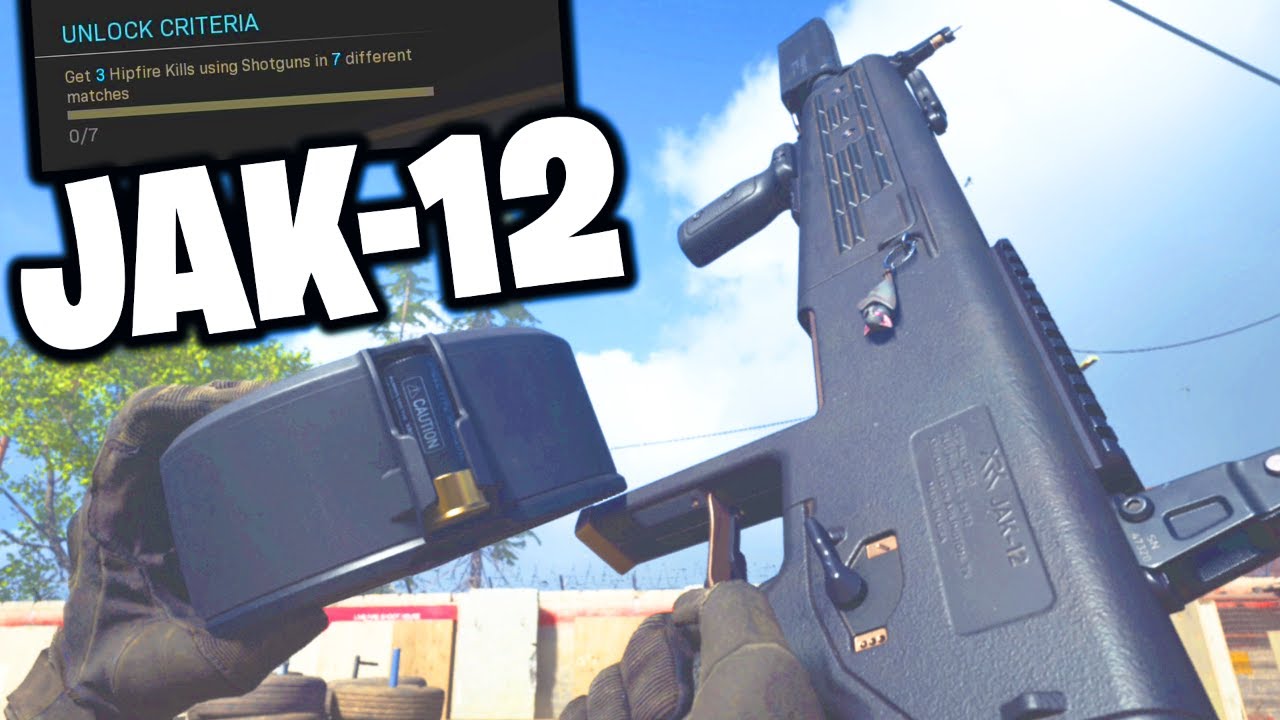 THE NEW AA-12 IN MODERN WARFARE (New shotgun JAK-12) - YouTube