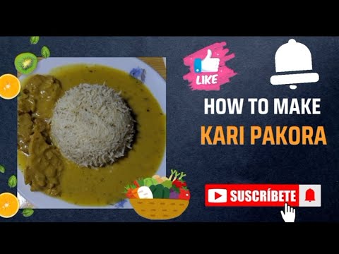 kari pakora easy recipe/ kari chawal recipe/ homemade kari pakora with ...