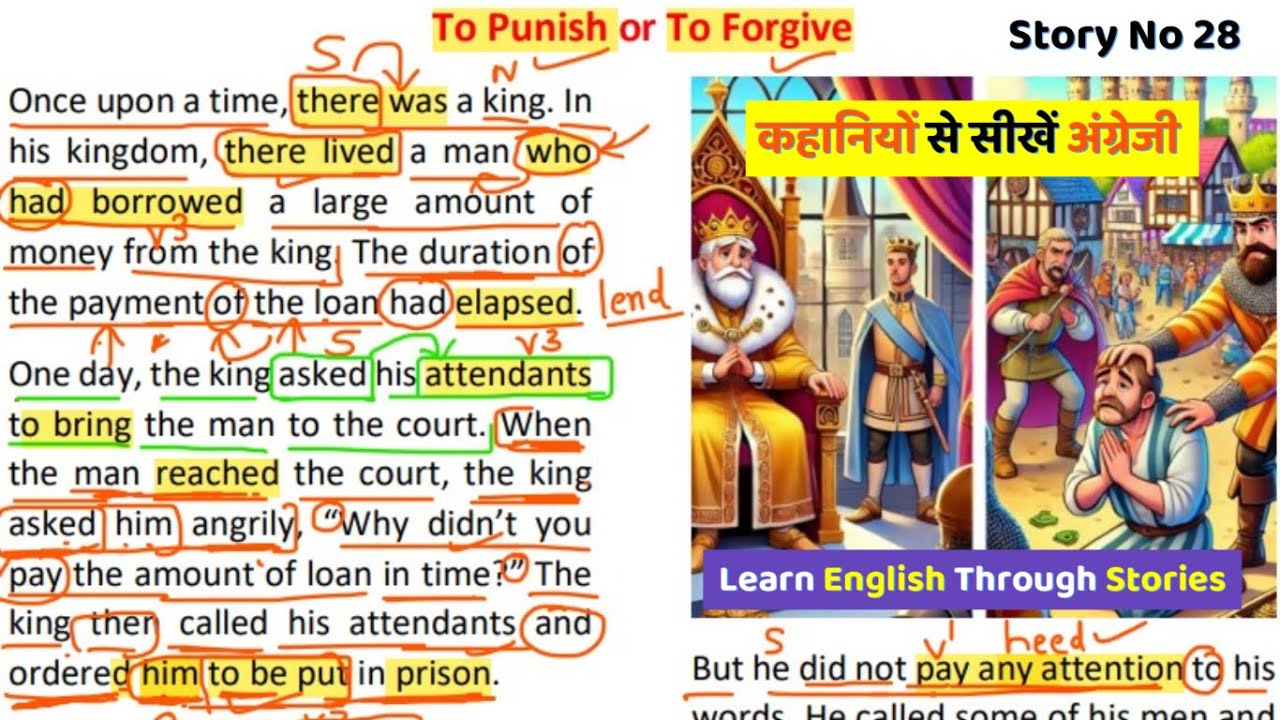 Story Reading in English || Learn English Through Stories || English ...