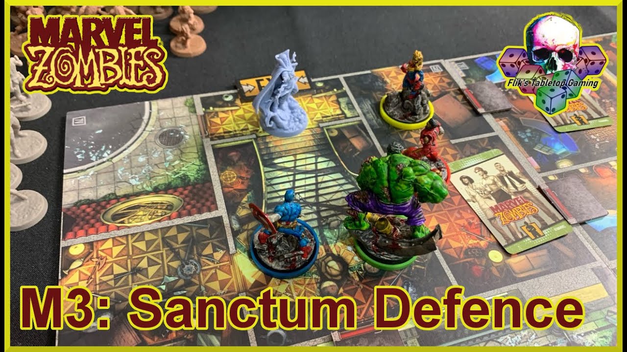 Marvel Zombies | A Zombicide Game | Mission 3: Sanctum Defence - YouTube